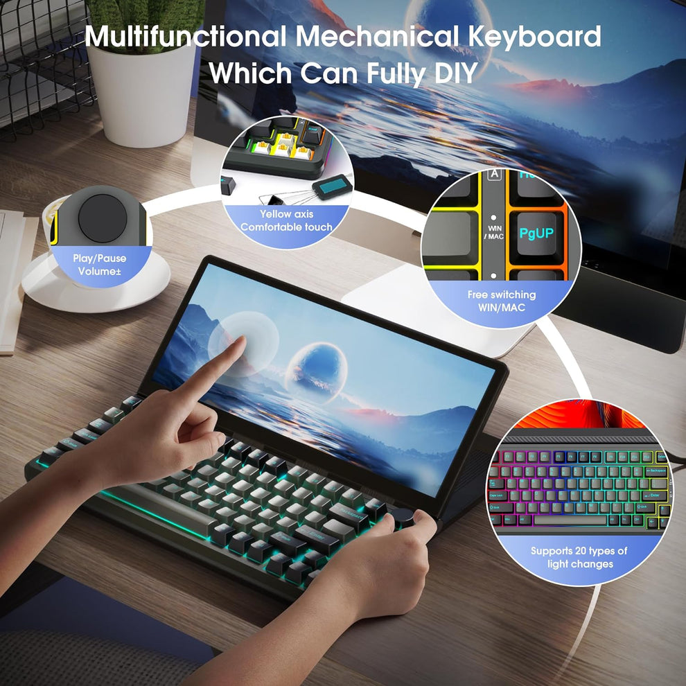 Kwumsy K3 Touch-Expanding Screen Keyboard