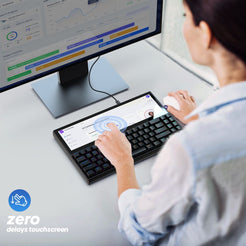 Kwumsy K2 USB Keyboard with 12.6-inch touchscreen